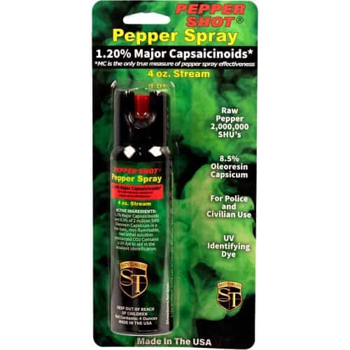 Pepper Shot 1.2% MC 4 oz Pepper Spray | Para Bellum Defense